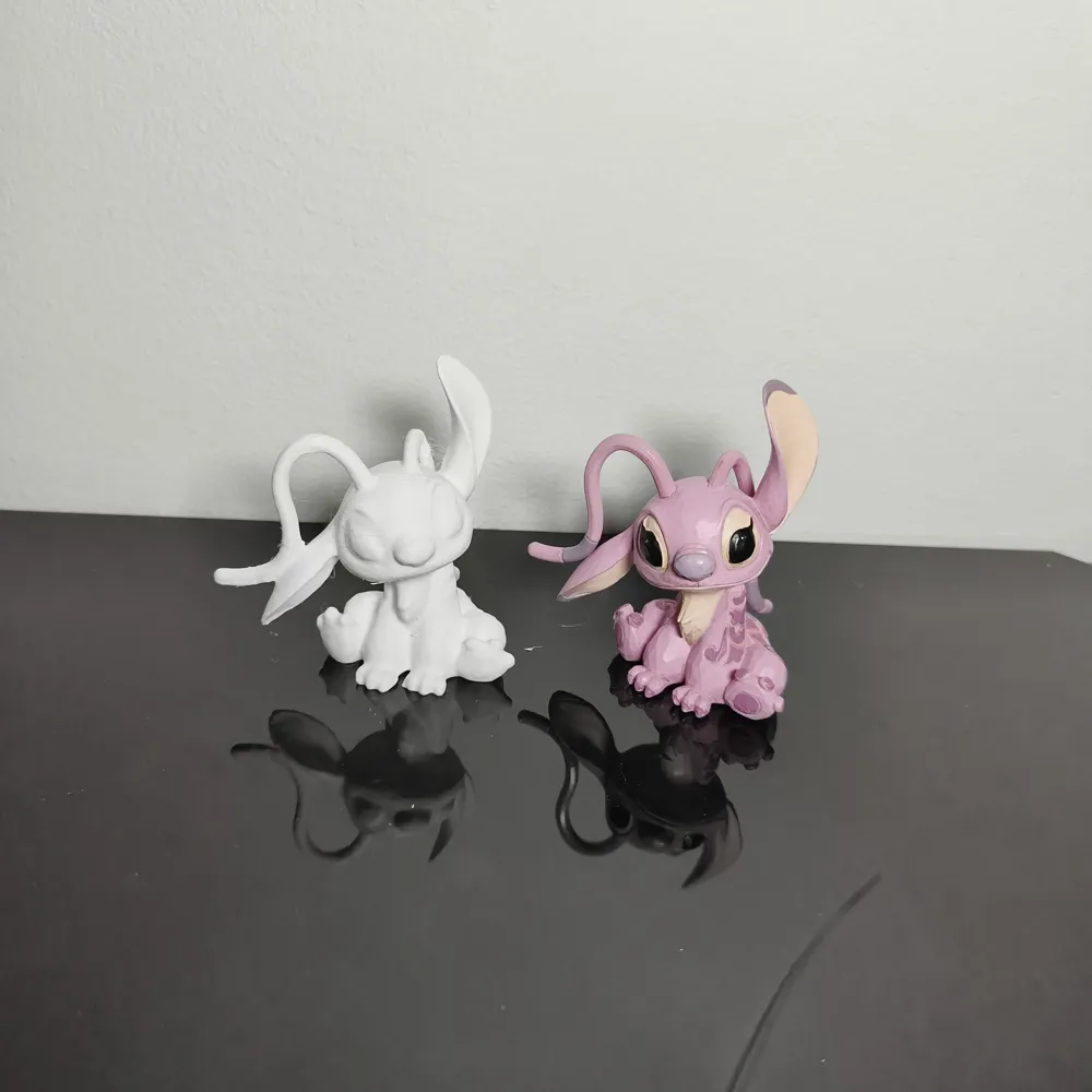 Lilo and stitch angel statue 3d scan - Free 3D Print Model - MakerWorld