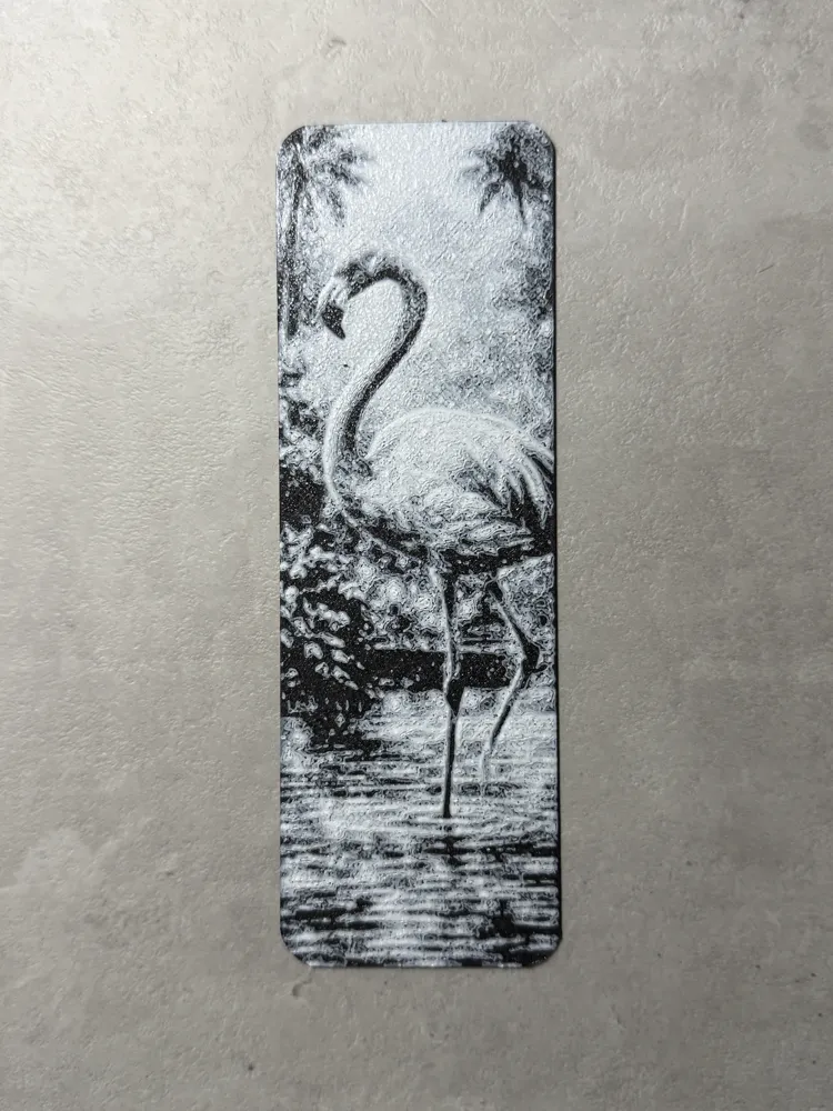 Flamingo Bookmark - Free 3D Print Model - MakerWorld