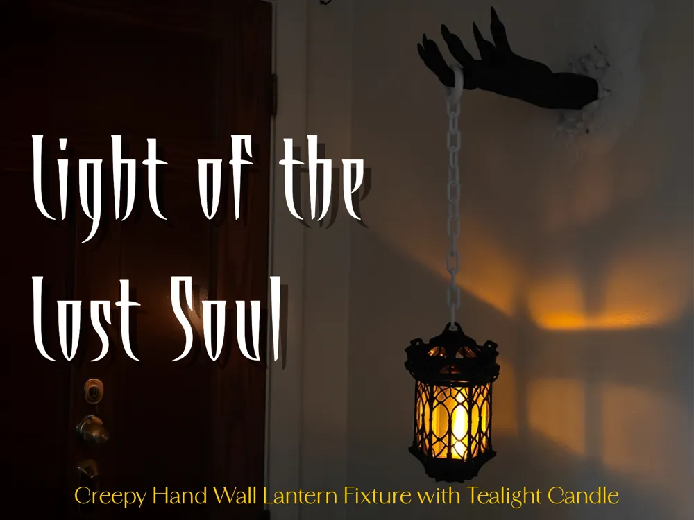 Creepy Witch Hand Wall Fixture / Lantern Holder by 3DMakerSpace ...