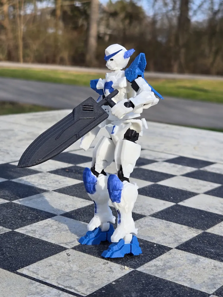 Dummy 13 - Gundam Exia - armor and frame. by Vari217 MakerWorld ...