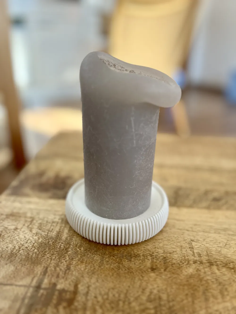 Candle plate - Free 3D Print Model - MakerWorld