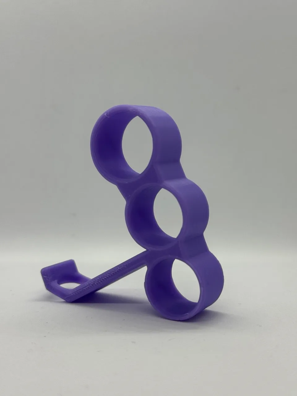 Pinky saver & phone stand with hole for charger - Free 3D Print Model ...