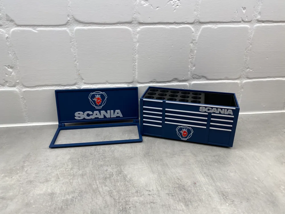 Scania Truck inspired desk Work Toolbox Pen Holder by Mrtk1970 ...