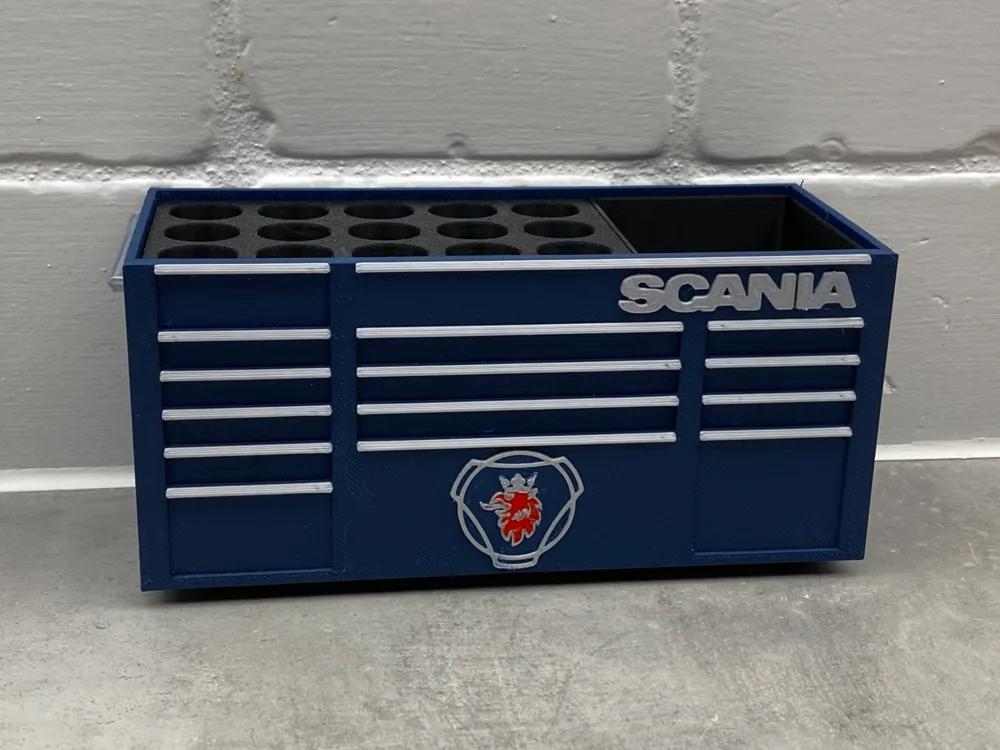 Scania Truck inspired desk Work Toolbox Pen Holder by Mrtk1970 ...