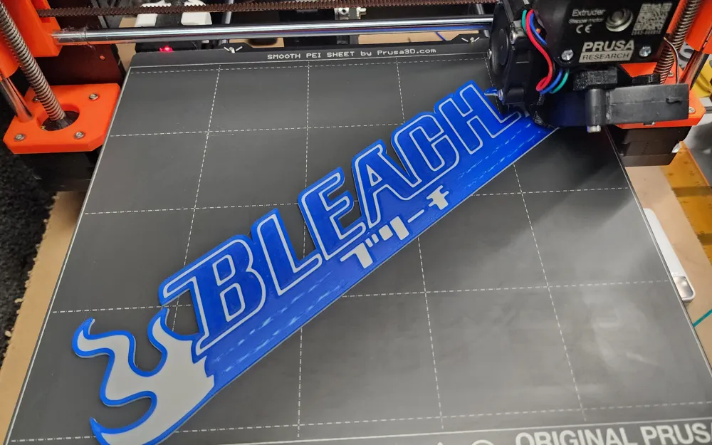 Bleach Logo 3 Colors by TripleGWorkshop - MakerWorld