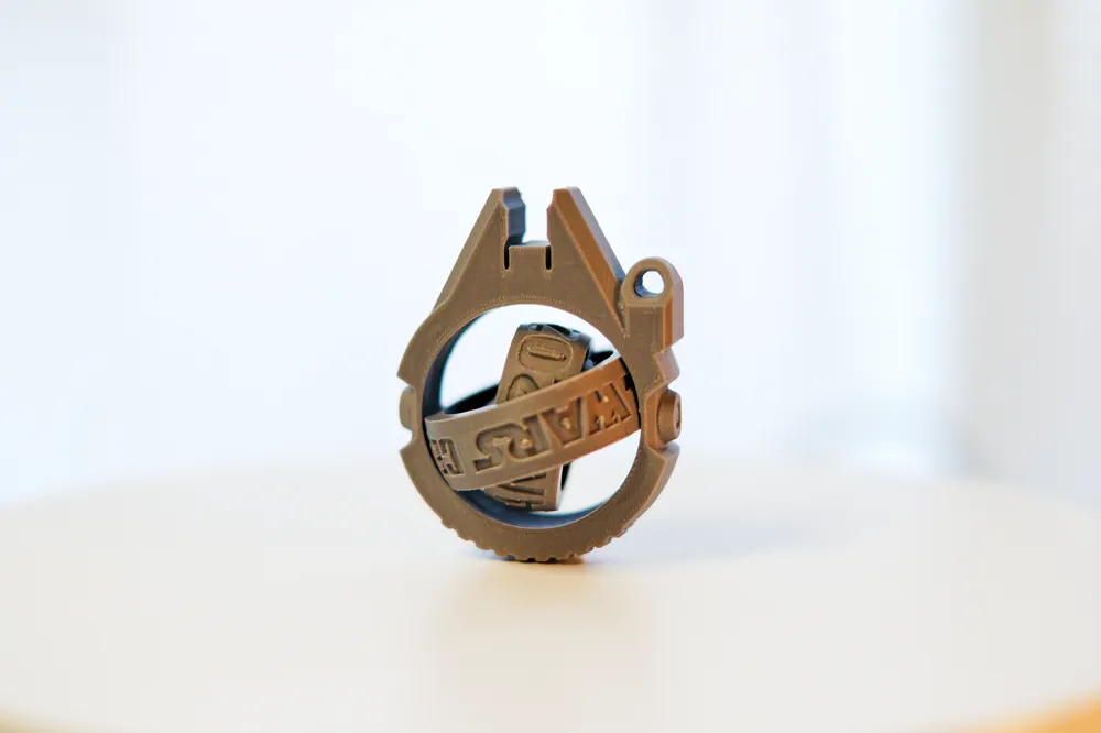 Millennium Falcon Fidget Spinner by heroaftdark MakerWorld: Download ...