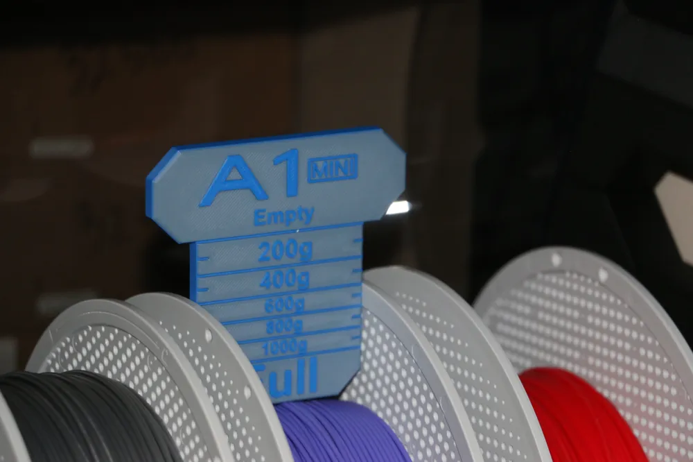 Filament Spool Meter by SlickPrintMakerWorld: Download Free 3D Models