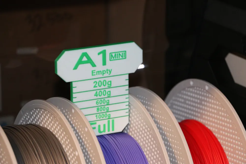 Filament Spool Meter by SlickPrintMakerWorld: Download Free 3D Models