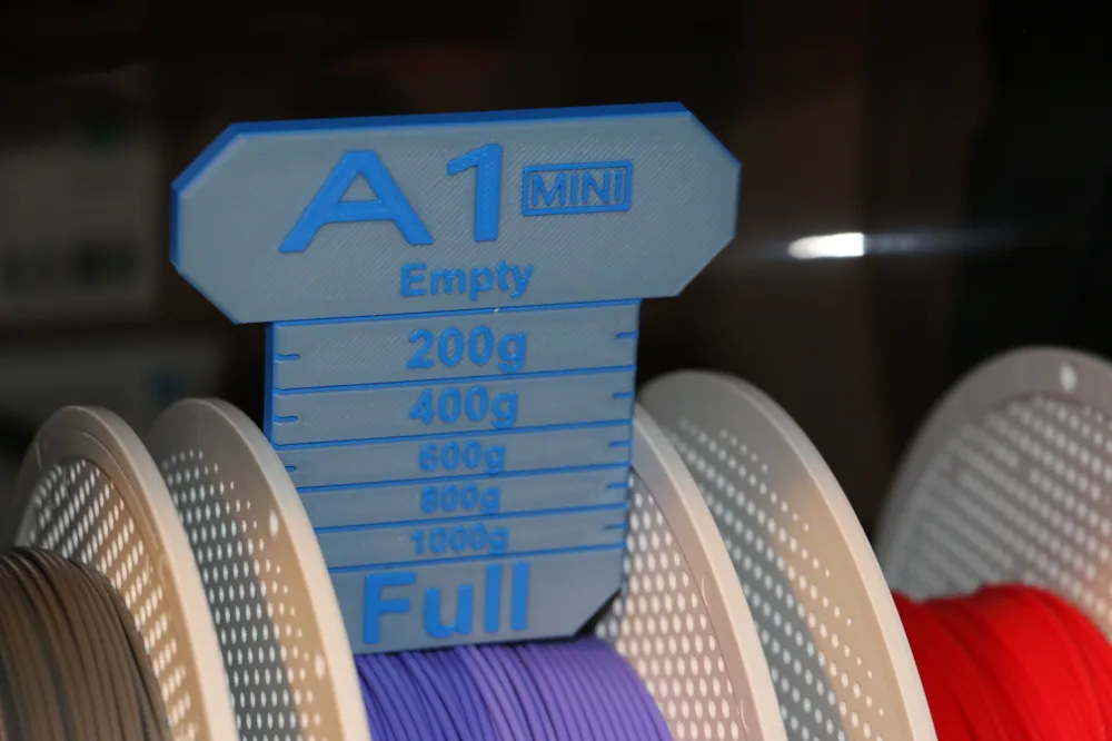 Filament Spool Meter by SlickPrintMakerWorld: Download Free 3D Models