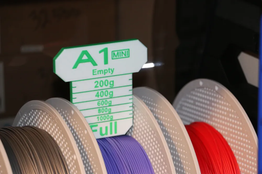 Filament Spool Meter by SlickPrintMakerWorld: Download Free 3D Models