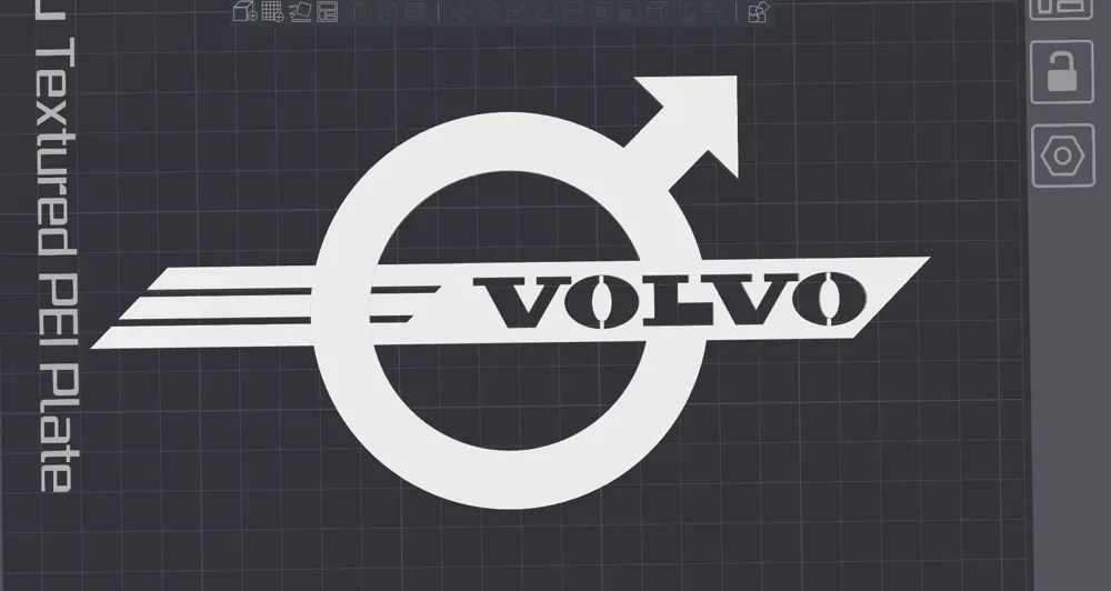 Volvo Logo Old by --StaniLicious-- - MakerWorld