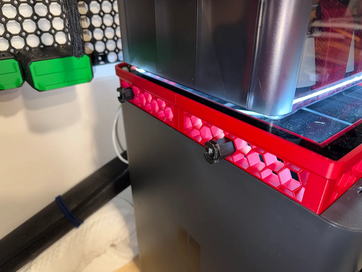 Multiboard Mount for ENVY LED Air Vent Glass Riser - Free 3D Print ...