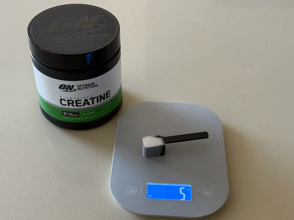 5g Creatine Scoop | Easily Scale to Any Size by hotdogsalesman - MakerWorld