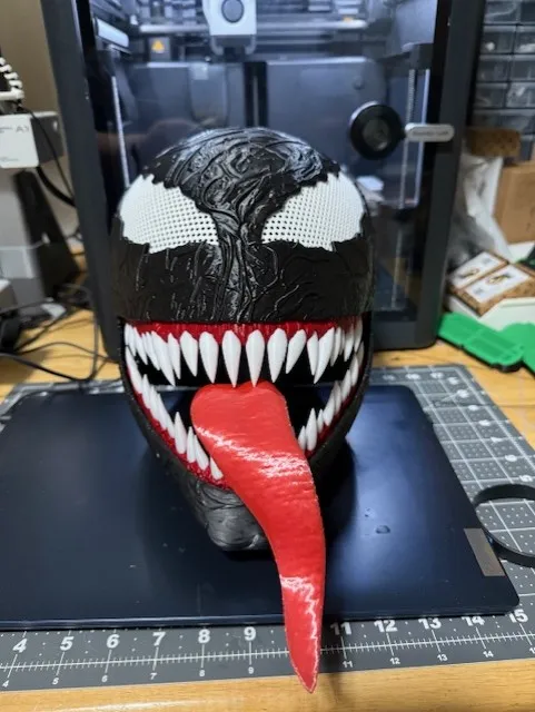 Venom Tongue for Display - Free 3D Print Model - MakerWorld