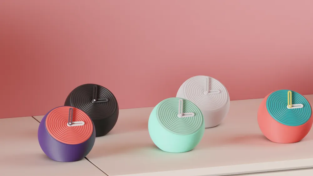 Desktop Clock. Spherical Modular Clock Kit by Abstractia Design ...