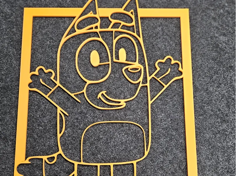 Bingo Bluey Sign by Polletronics - MakerWorld