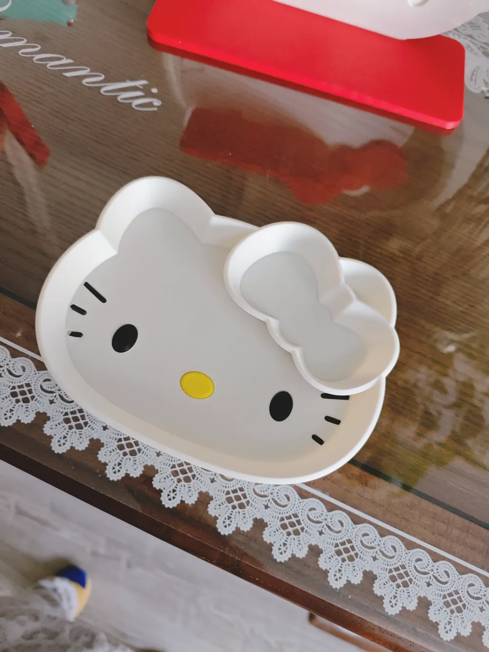 卡通KT猫收纳盘 哈喽hellokitty桌面收纳 小物件零食收纳盘 饰品收纳盘 置物盘 打印简单 - 免费 3D 打印模型 - MakerWorld