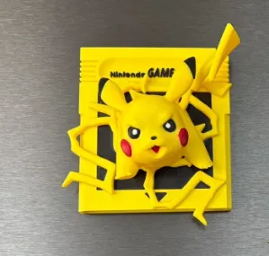 Gameboy Pokemon Fridge Magnet - Pikachu by user_2361644033 MakerWorld ...