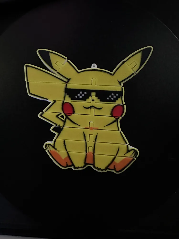 Pokemon - Pikachu - Flexi - articulated - Fidget by 3D Prints ...