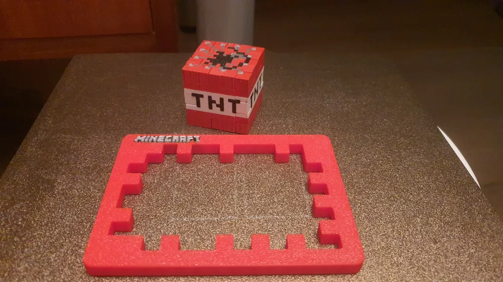 Minecraft TNT block 3D Puzzle by yamaha26 MakerWorld: Download Free 3D ...