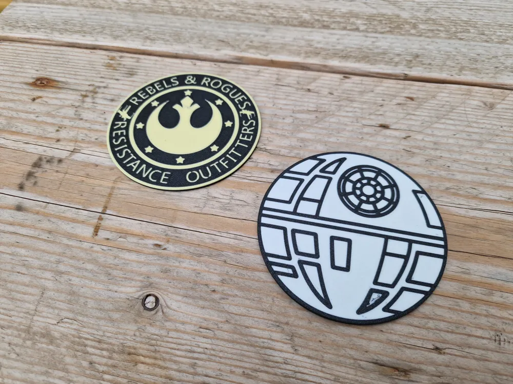 Death Star Coffee Coaster by 3DomSculpts - MakerWorld
