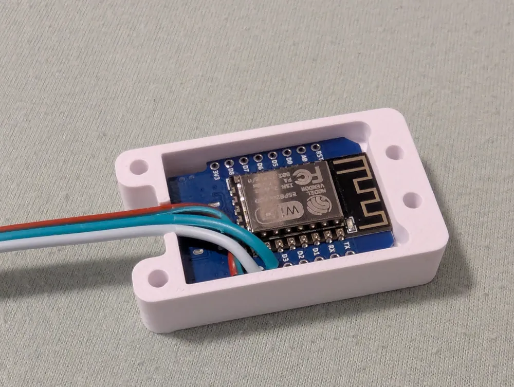 ESP32 WeMos D1 Mini PRO USB-C Enclosure with Strain Relief by ...