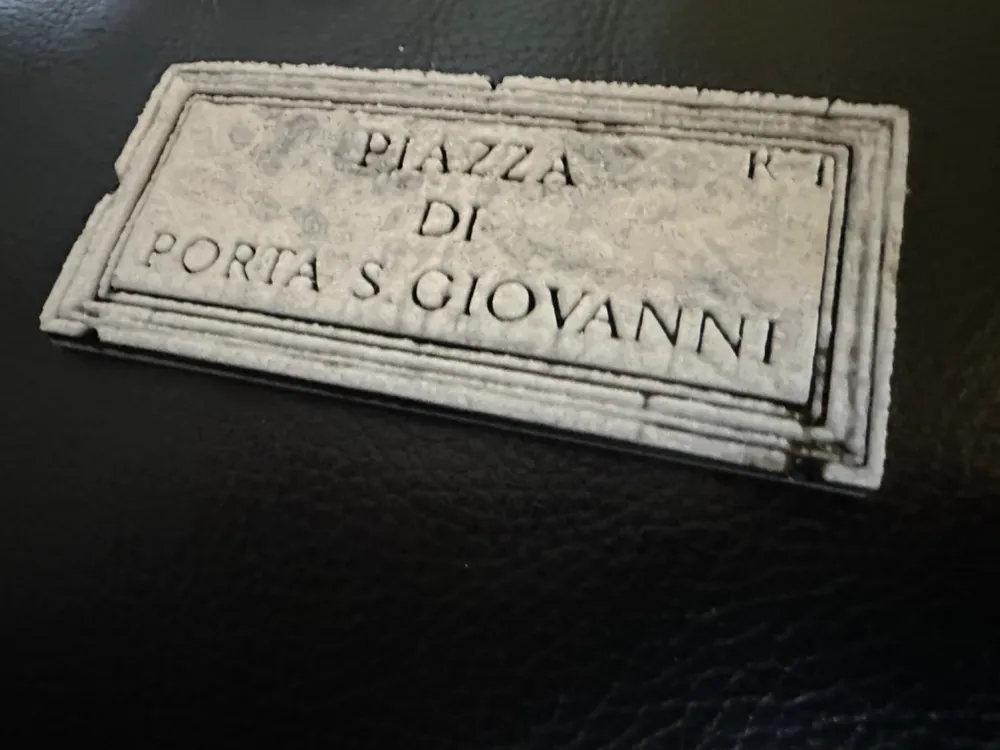 Rome, Post Office San Giovanni paving slab by Print_Roma_3D - MakerWorld