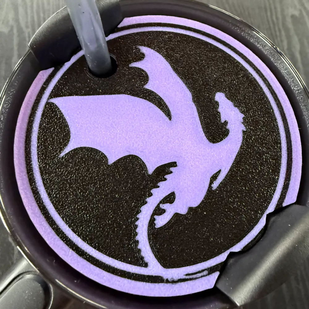 Fourth Wing, Iron Flame, Onyx Storm 40 oz Toppers - Free 3D Print Model ...