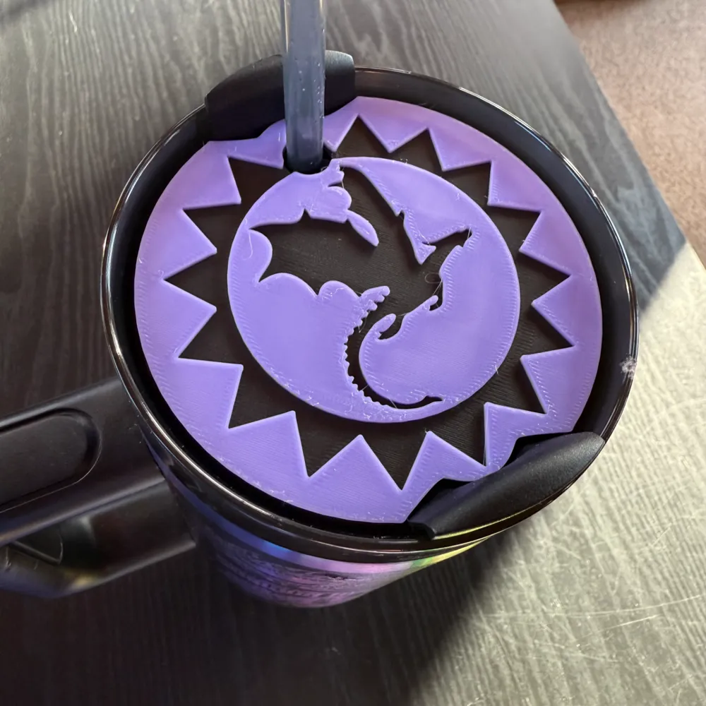 Fourth Wing, Iron Flame, Onyx Storm 40 oz Toppers - Free 3D Print Model ...