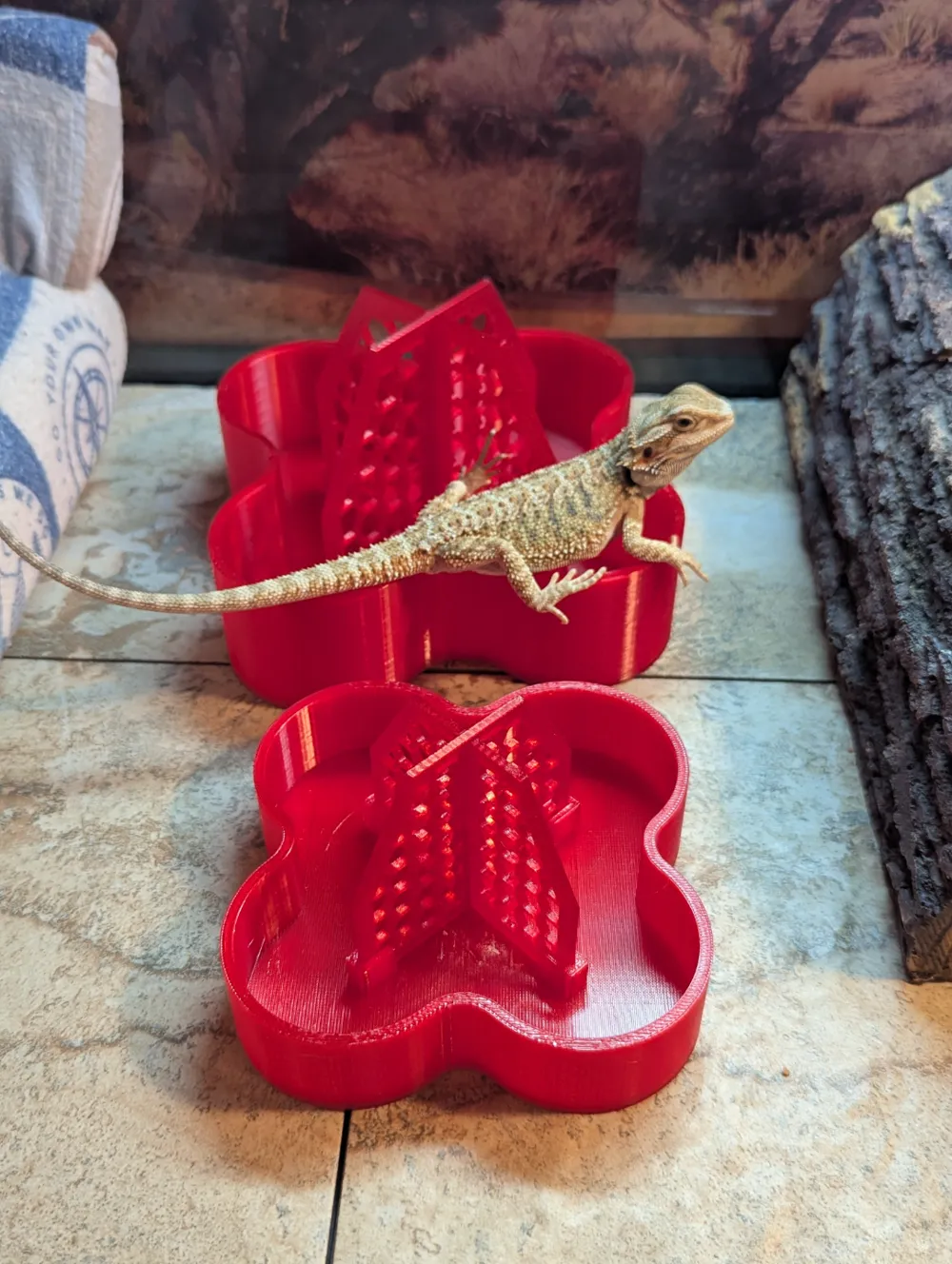 Bug Tower Reptile Feeder by Cliffrose MakerWorld: Download Free 3D Models