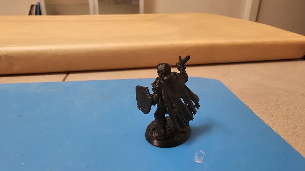 Elven Warrior miniature by knee97 MakerWorld: Download Free 3D Models