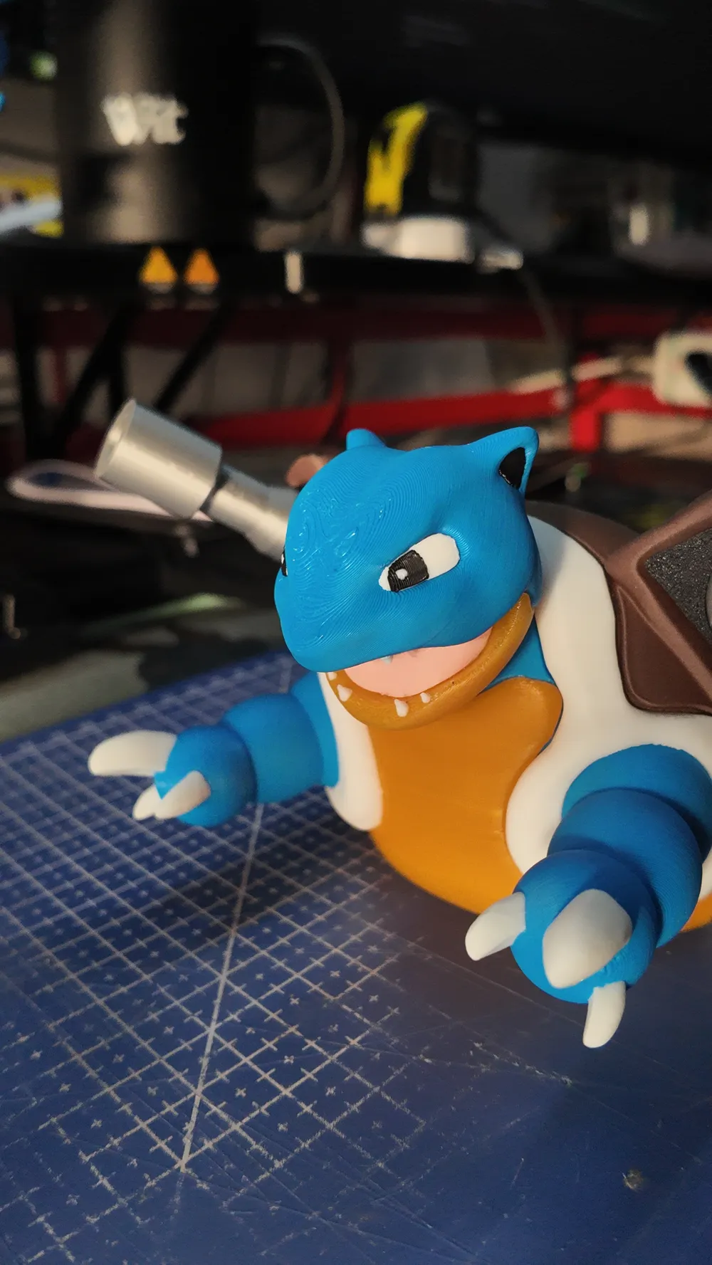 Blastoise water fountain - Free 3D Print Model - MakerWorld