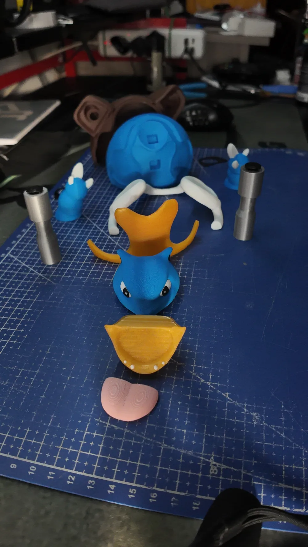 水箭龟 fuente de agua por avaloonunder MakerWorld: Descarga Modelos 3D Gratuitos