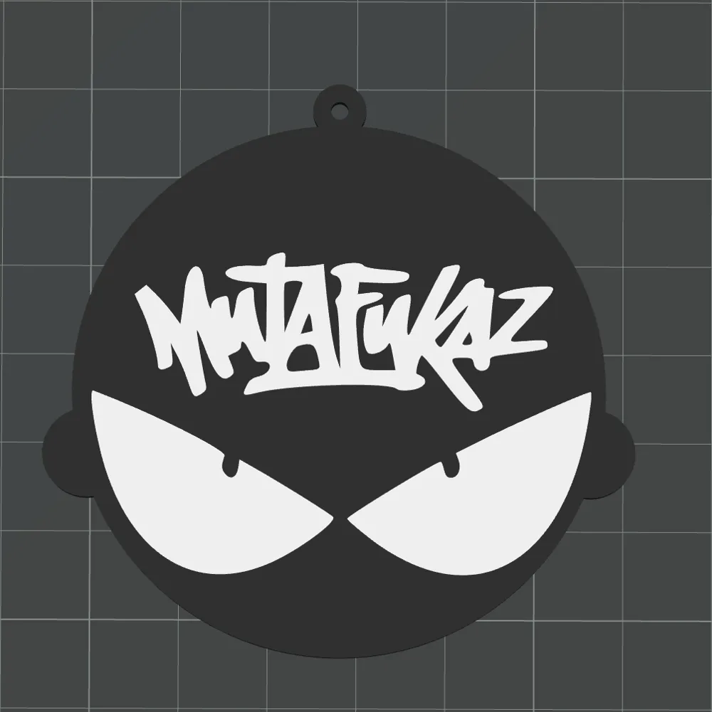 MUTAFUKAZ Lino Keychain by 3DFashionFreak - MakerWorld