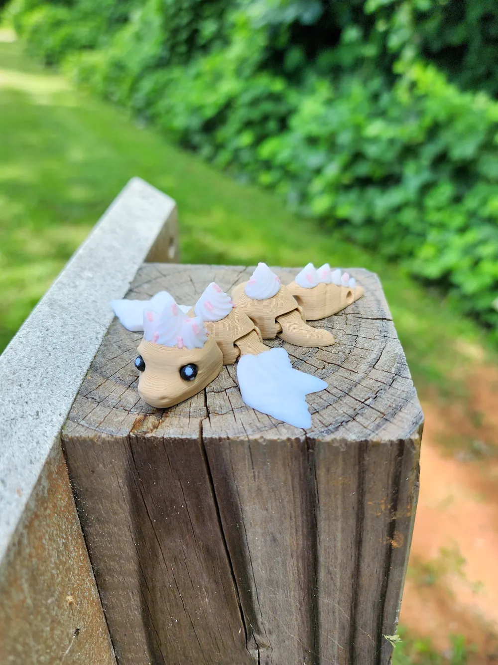 Articulated Mini Ice Cream Dragon Flexi by Cosmo Moore MakerWorld: Download Free 3D Models