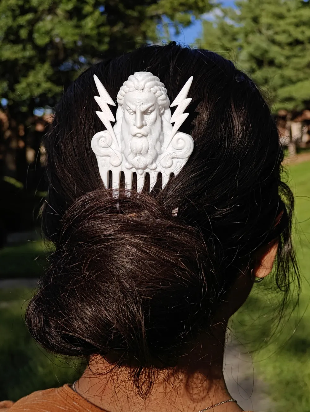 Greek Mythology Hair Combs and Pins - 5 Piece SET by 3DMakerSpace ...