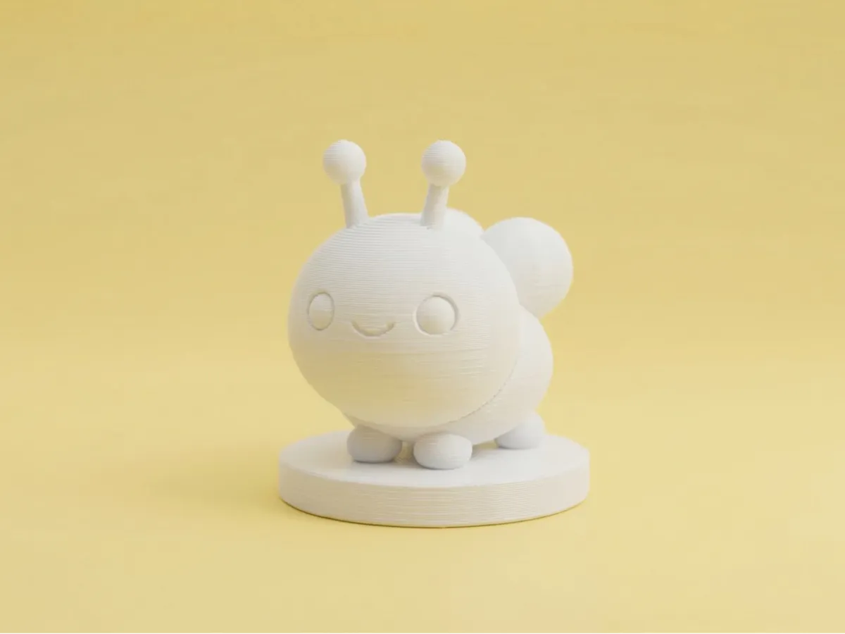 Cute Bee Figurine - Free 3D Print Model - MakerWorld