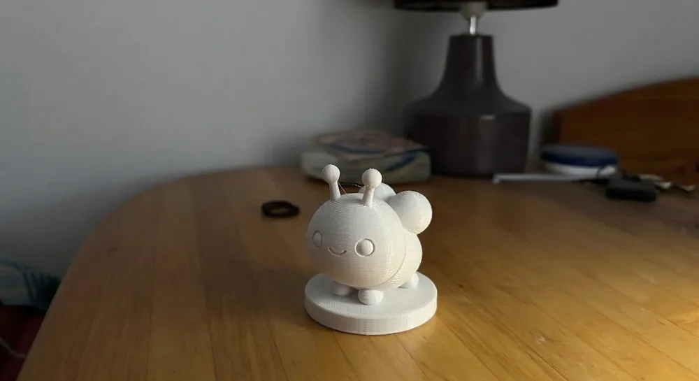 Cute Bee Figurine - Free 3D Print Model - MakerWorld