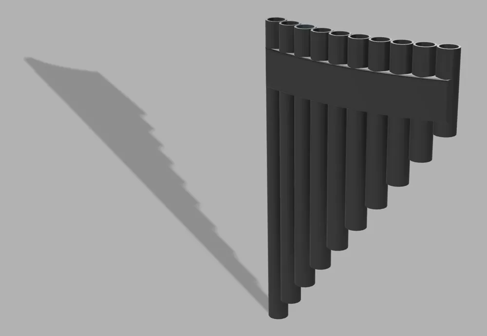 Panflute / Panpipe - Free 3D Print Model - MakerWorld