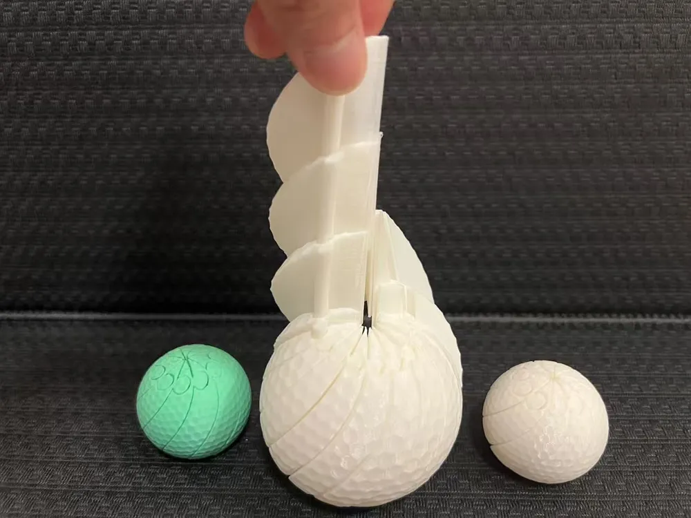 Golf Twist Fidget Toy - Free 3D Print Model - MakerWorld