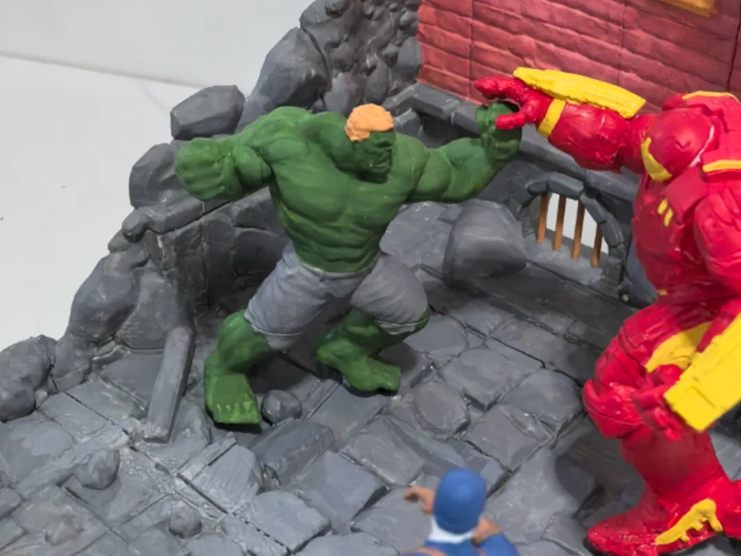 Avengers: Civil War Scene - Hulk Part by Clamuck - MakerWorld