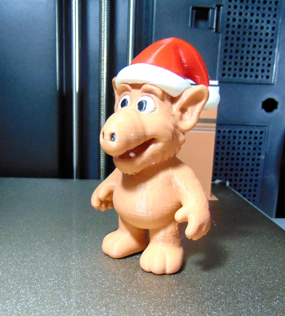 Weihnachtsmann ALF Weihnachten – Kostenloses 3D-Druckmodell – MakerWorld