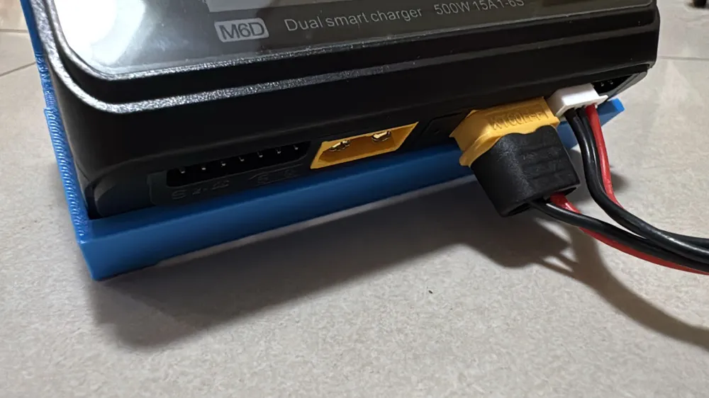 ToolkitRC M6D RC Charger Stand - Free 3D Print Model - MakerWorld