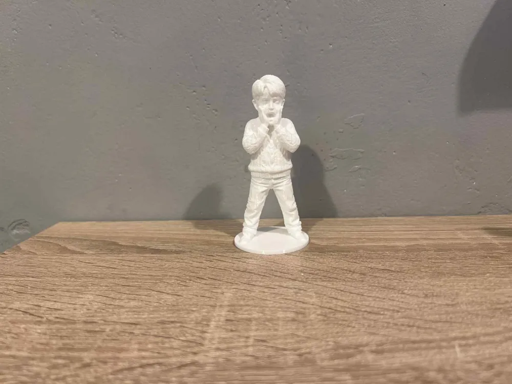 Kevin McCallister from Home Alone - figurine - Free 3D Print Model ...