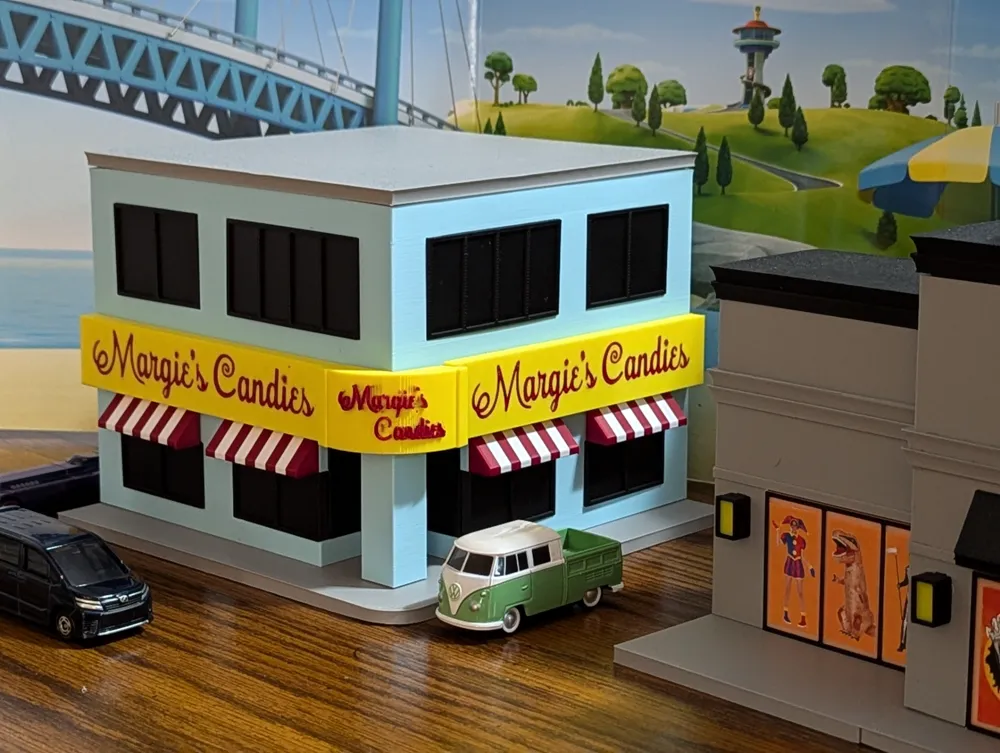 Margie's Candy Store (1/64 Scale Model) by LAYRLAB MakerWorld: Download ...