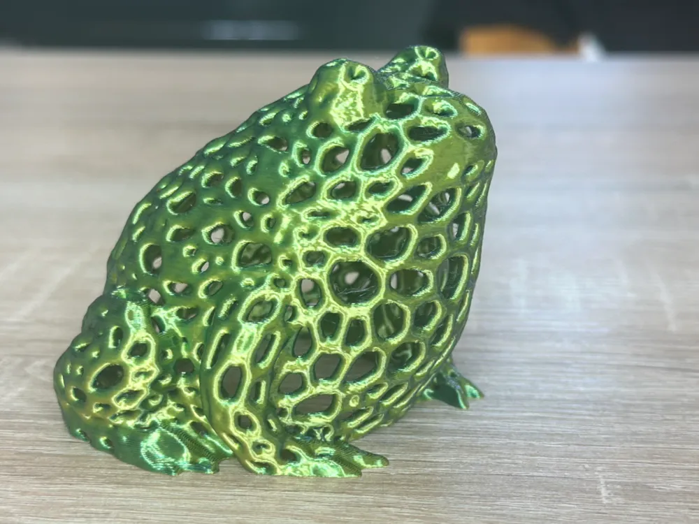 frog voronoi model by 3Dcrabi - MakerWorld