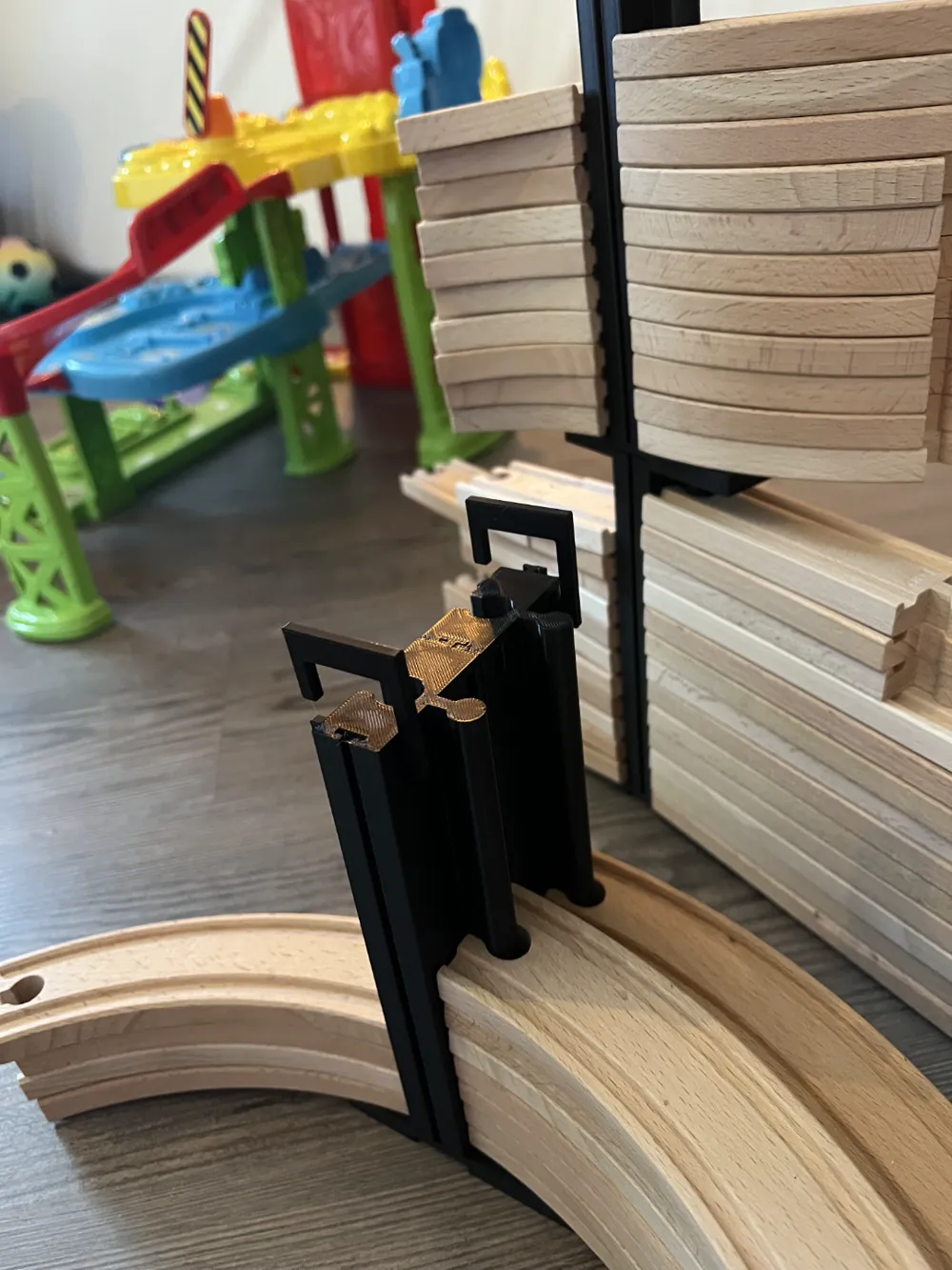 Modular & Stackable Brio Organizer train tracks! by Swarley - MakerWorld