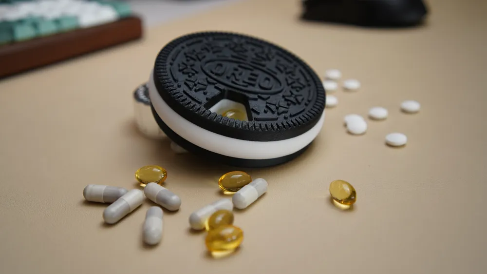 Fidget Pill Organizer by clehn8ok - MakerWorld