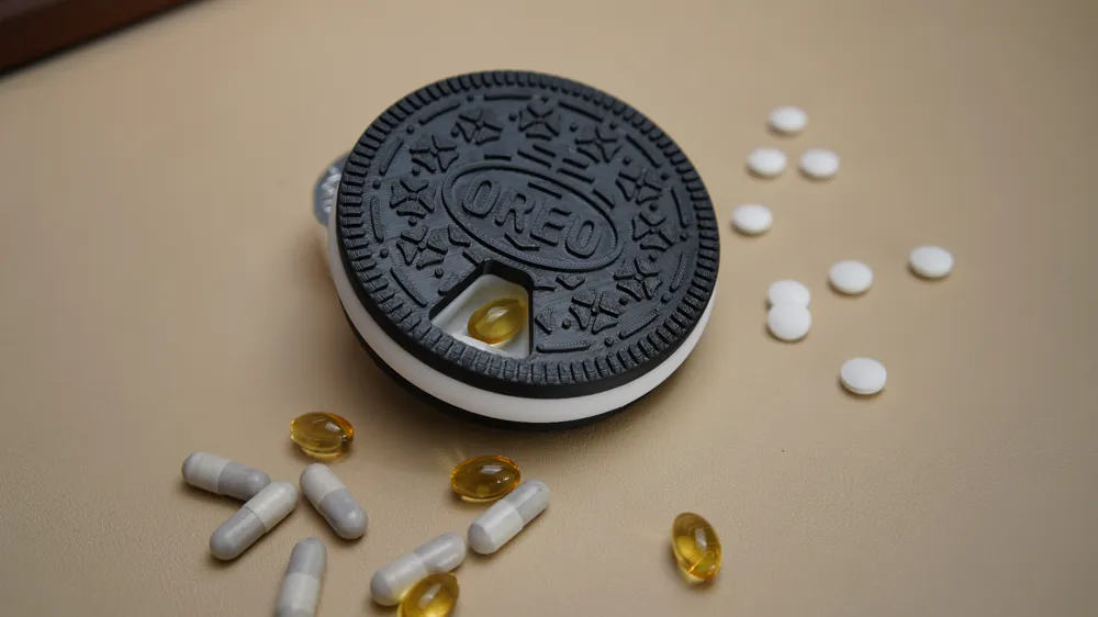 Fidget Pill Organizer by clehn8ok - MakerWorld