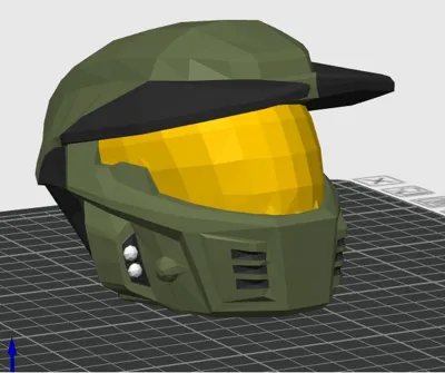 Halo: Combat Evolved-Master Chief MKV Helmet Decor Remixed by Chuch ...
